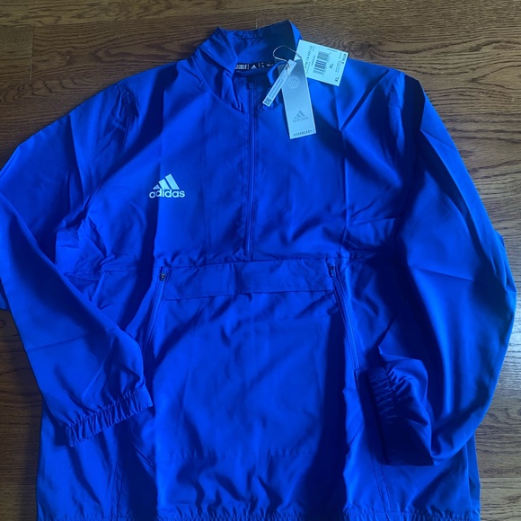 adidas | Jackets & Coats | Adidas Mens Royal Blue Jacket New | Poshmark